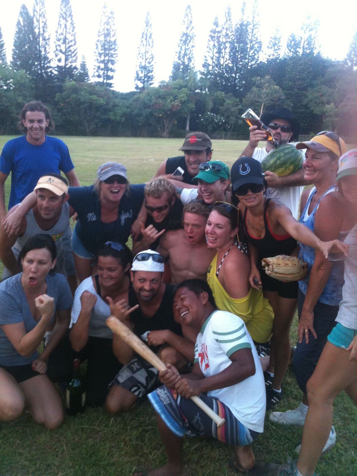 Softball on a Sunday afternoon with my crew from Gaylords/ 22North Kauai Hawaii. — Sherrie Talks ...