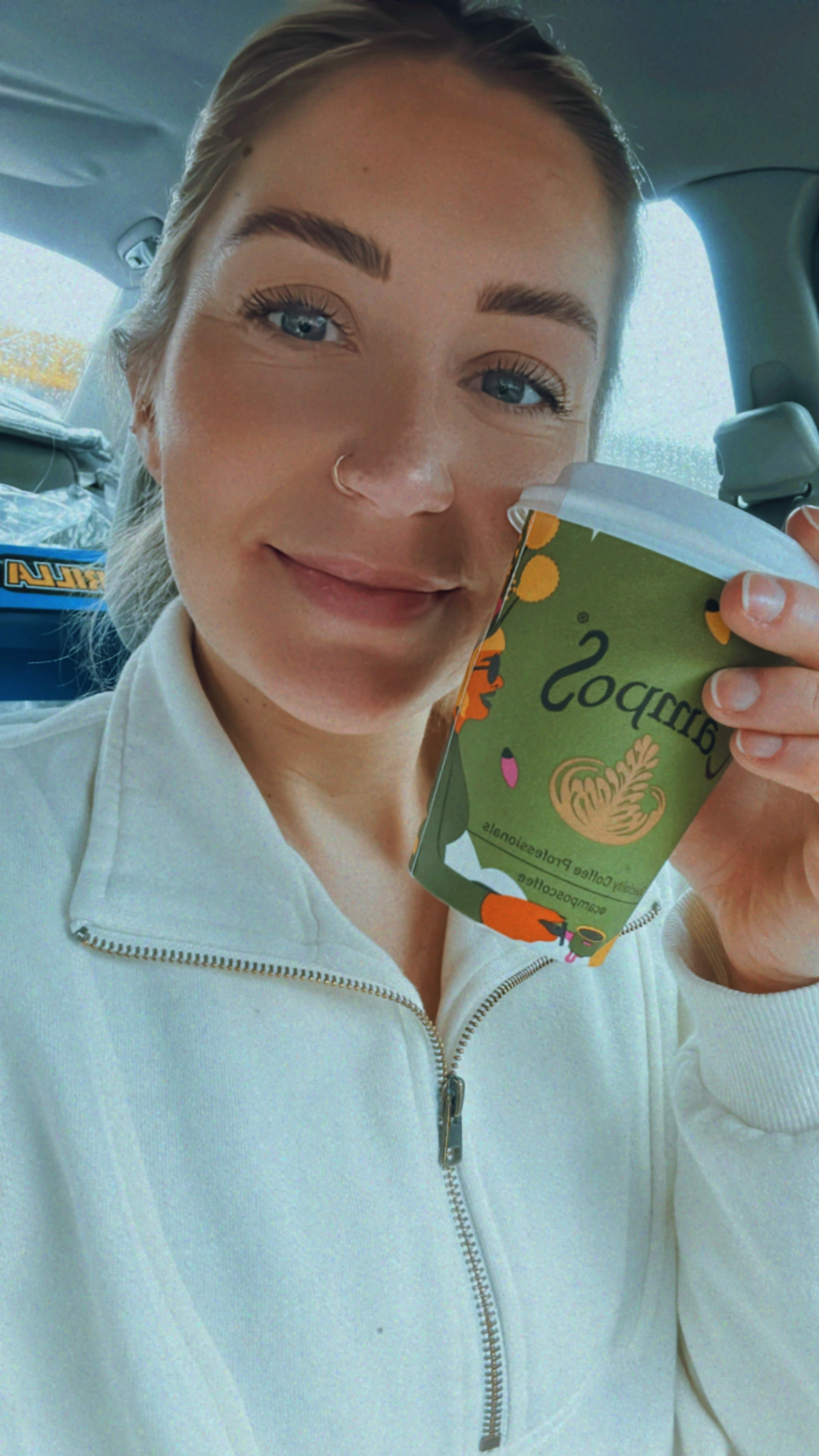 Thank you for my coffee ️ — Roxanne Russell
