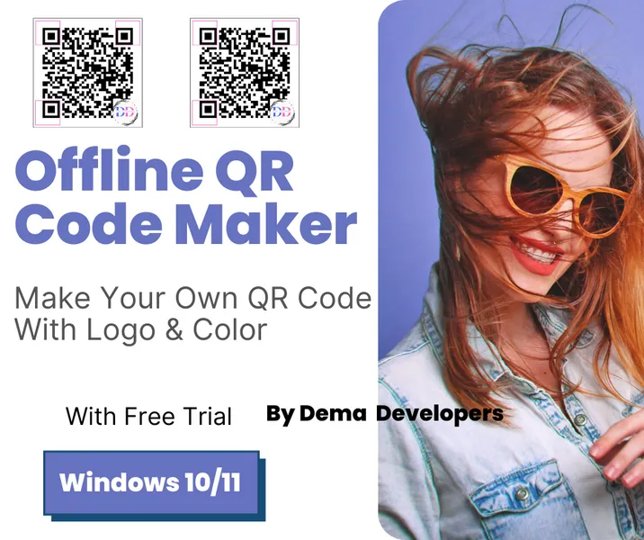 Windows 10/11 Offline QR Code Generator — Dema Developers
