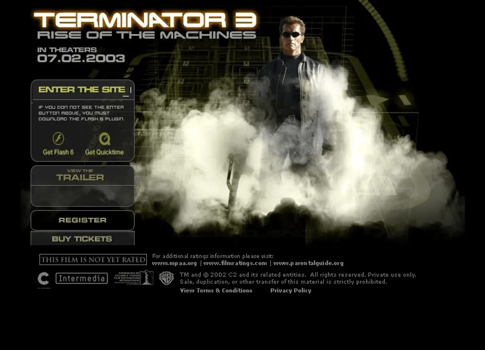 Hollywood Blockbuster Websites At The Turn Of The Millennium — Web Design Museum Buymeacoffee 