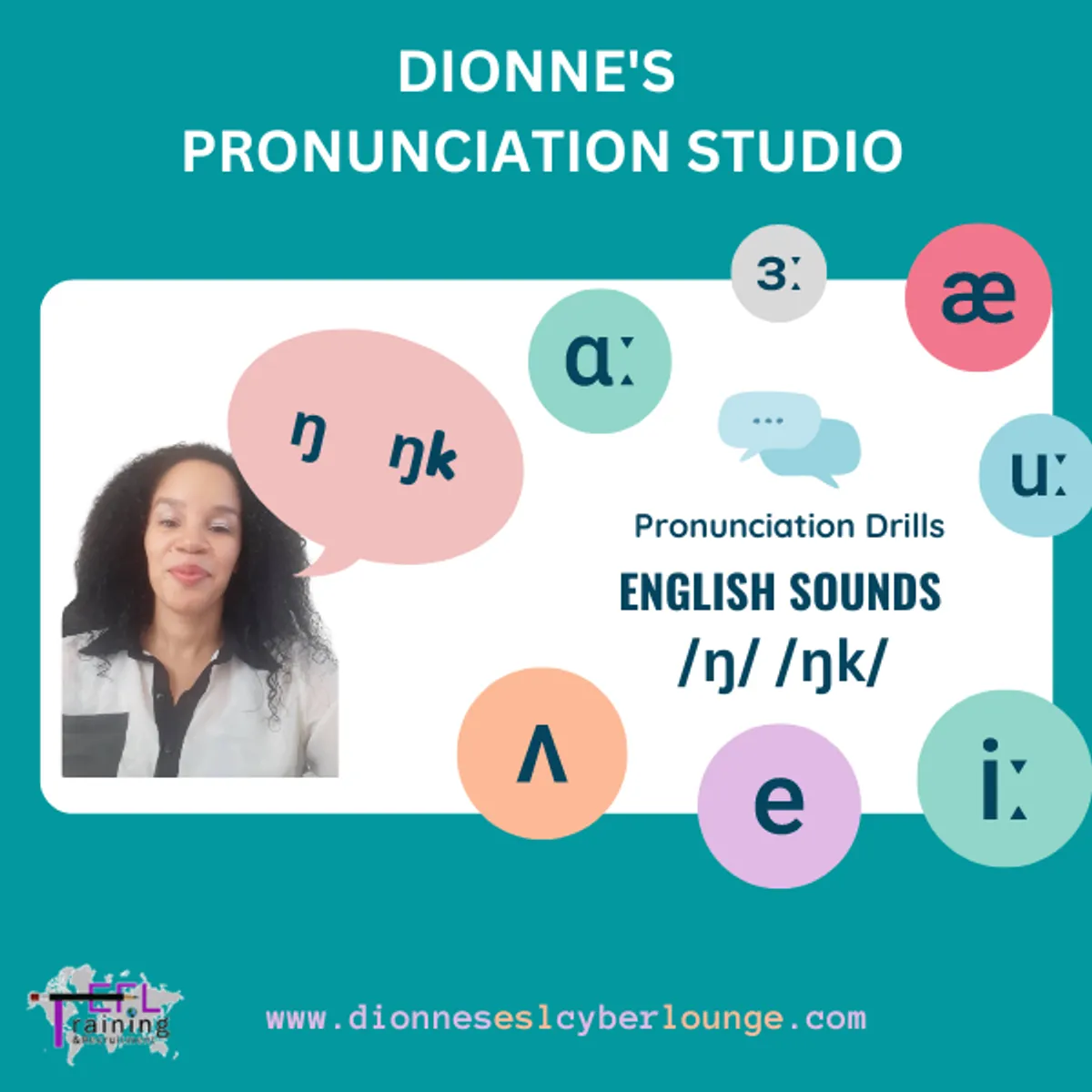 Pronunciation Drill of /ŋ/ and /ŋk/ — Dionne Douglas