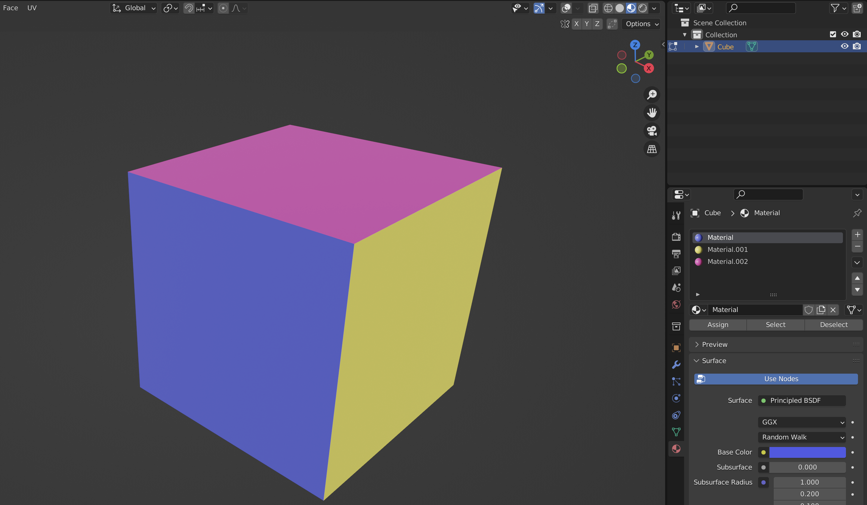 Blender Tip How To Add Multiple Materials To A 3D Object Frank Eno
