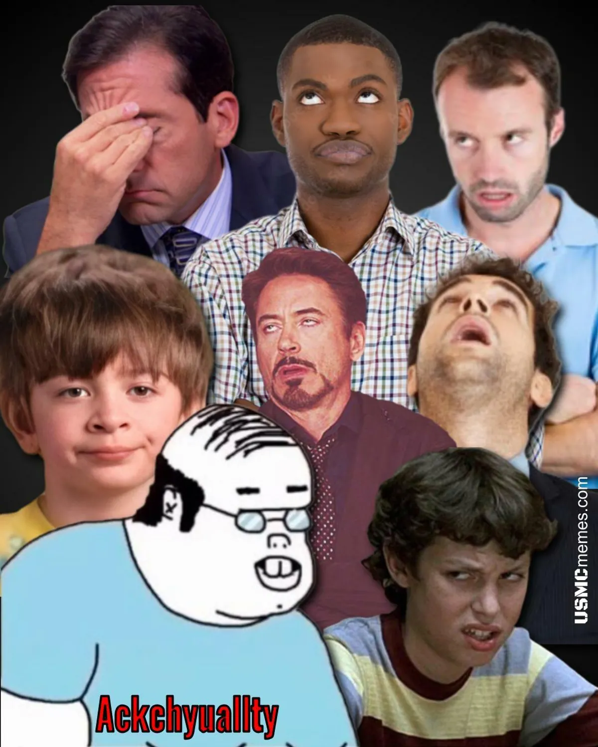 Meme 1433 - Ackchyually Guy — USMC memes