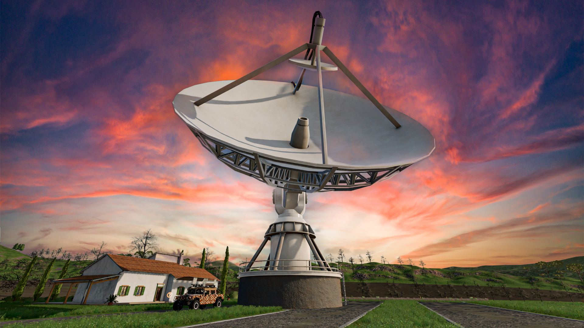 FS22 Satellite Dish — MyGameSteam - Buymeacoffee