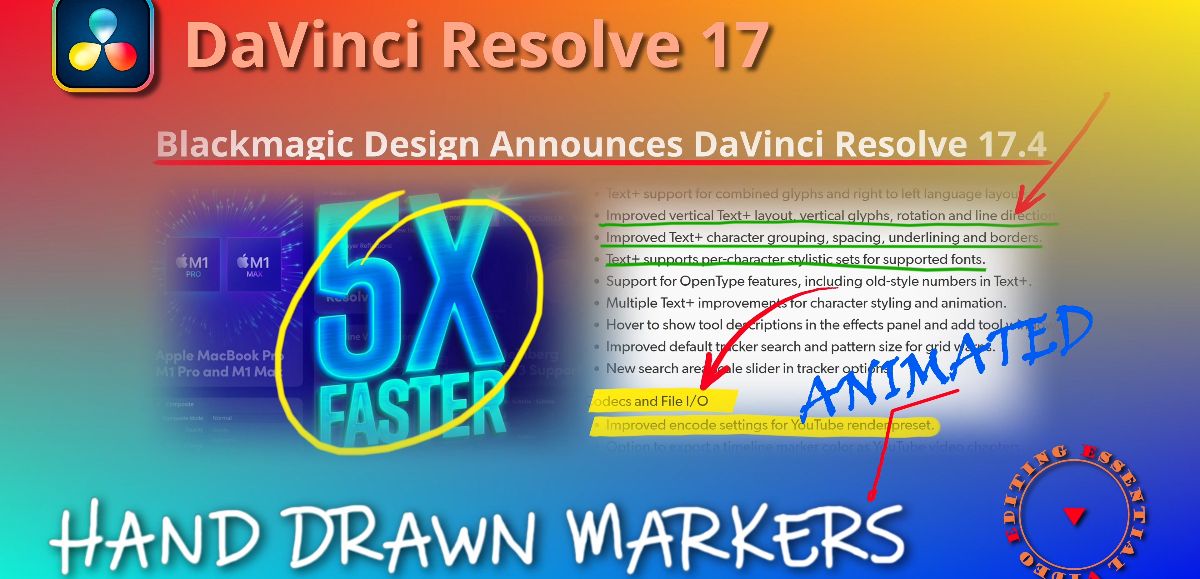 Essential Markers Generator Template for DaVinci Resolve - Buymeacoffee