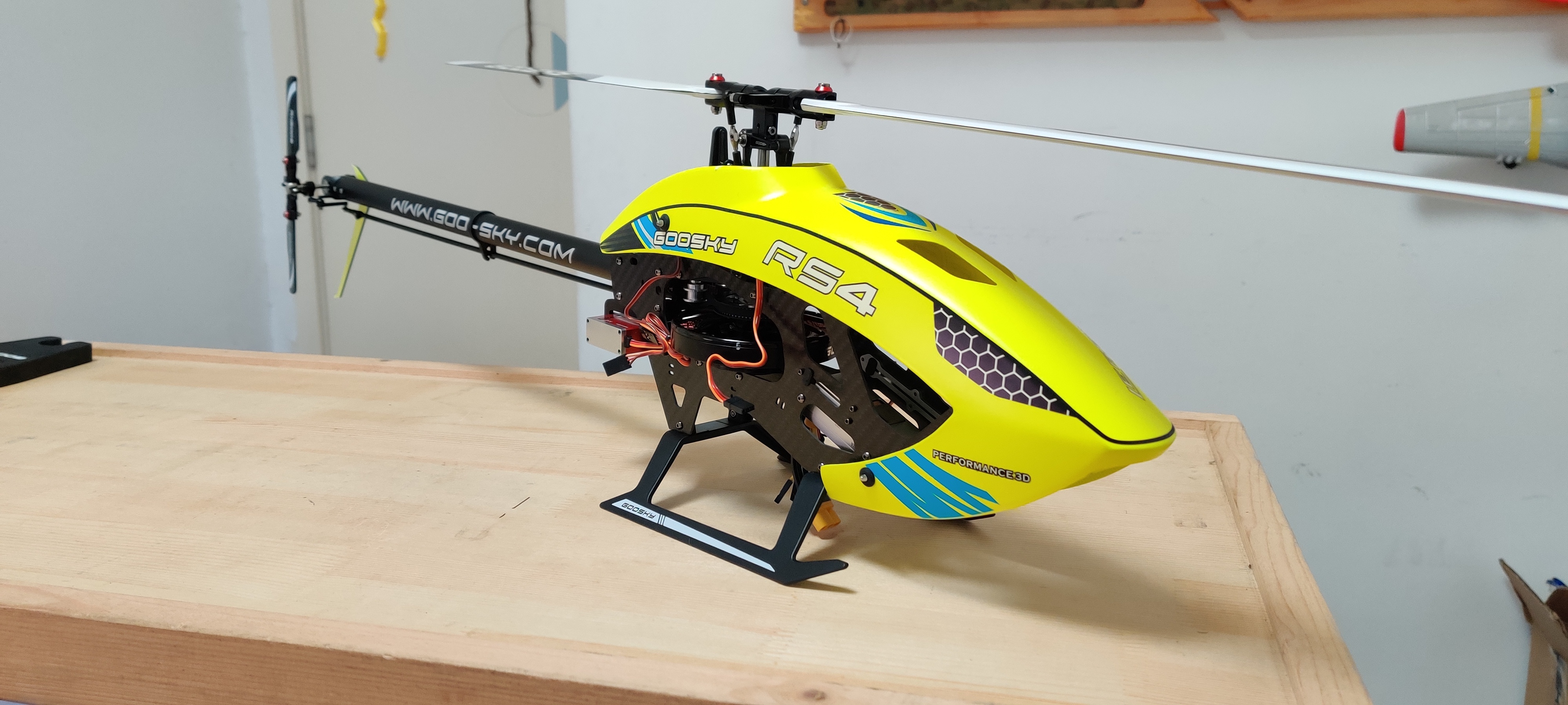 GooSky Legend RS4 3D Helicopter Build is done — Mansoor Ali - Buymeacoffee