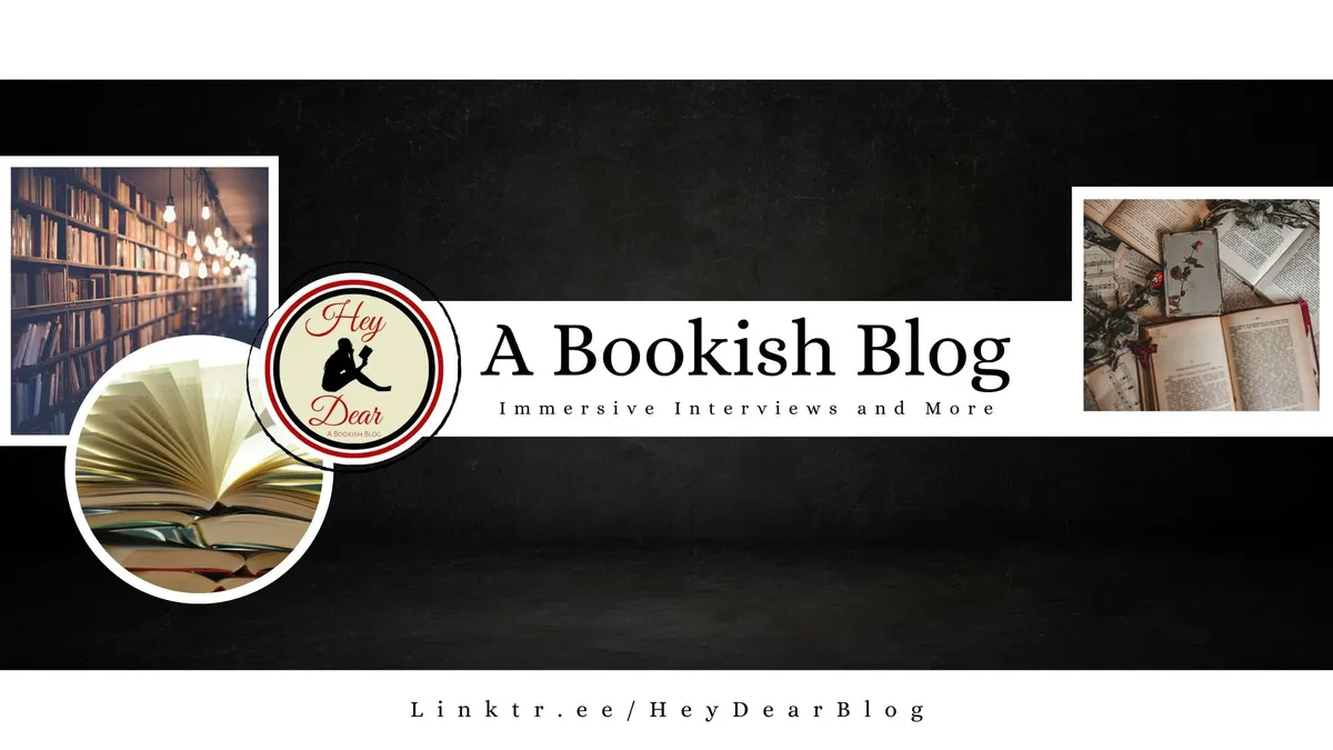 Hey DEAR Blog, LLC is blogging about books and interviewing authors on ...