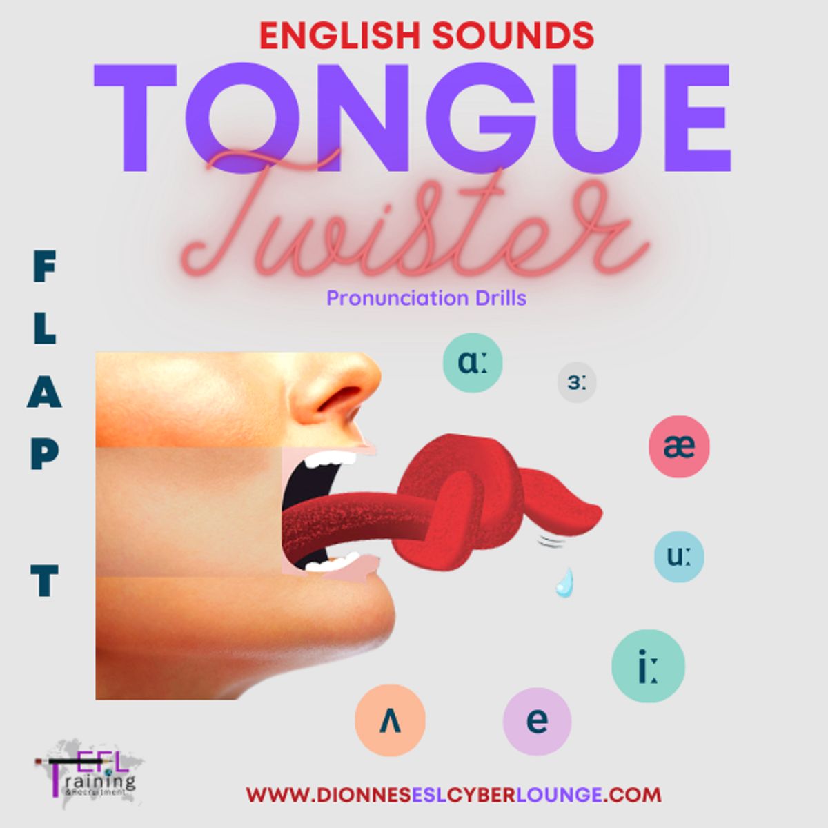 Tongue Twister Pronunciation Drill of Flap T — Dionne Douglas ...