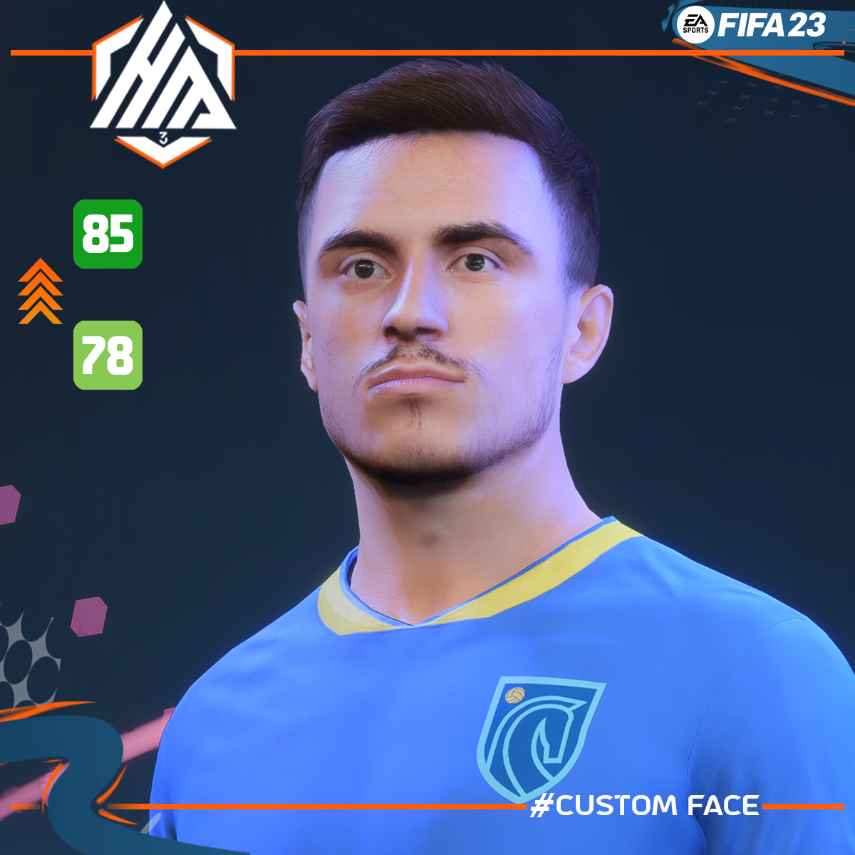 Fifa 23 Eljif Elmas custom face by Houss3m — Houss3m