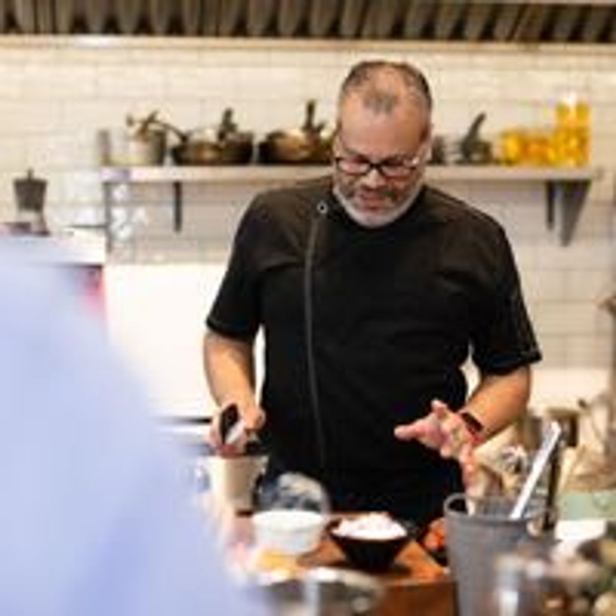 Cooking with Chef Luis