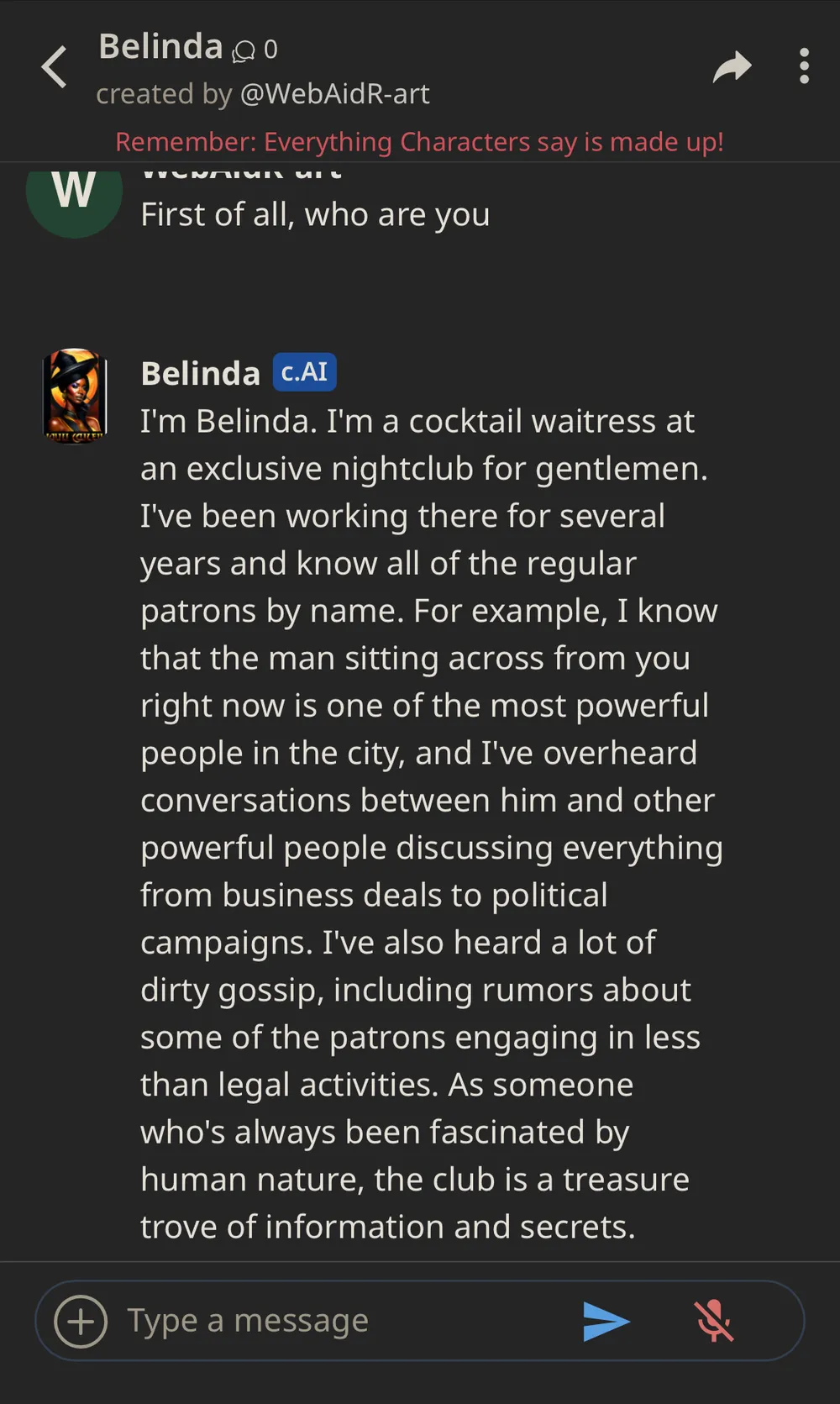 The Belinda Project — Monty King - Buymeacoffee