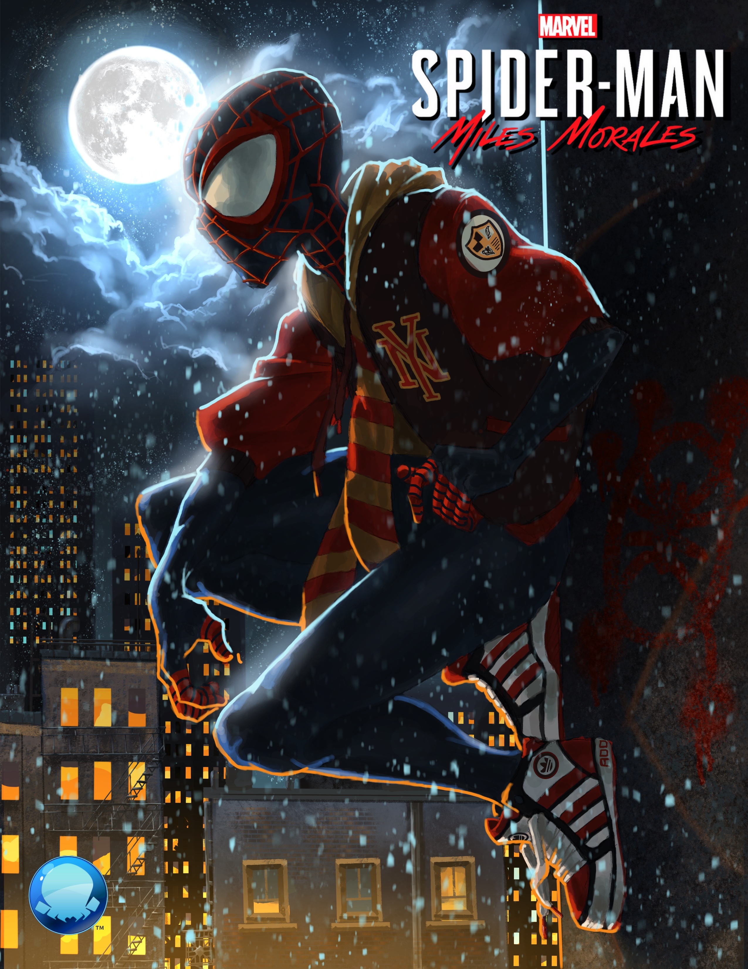 Fan art: Spider-man Miles Morales — Dr-Conz - Buymeacoffee