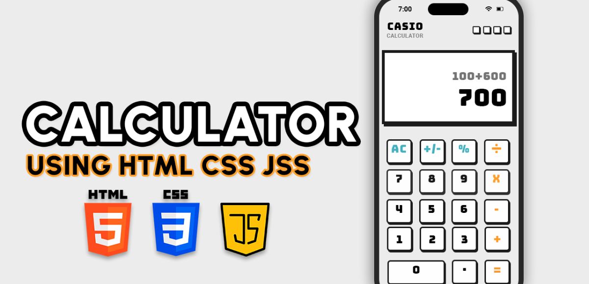 Build Calculator using JavaScript - Buymeacoffee