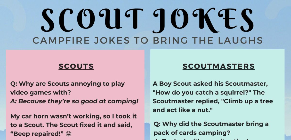Printable Scout Jokes😂 - Buymeacoffee