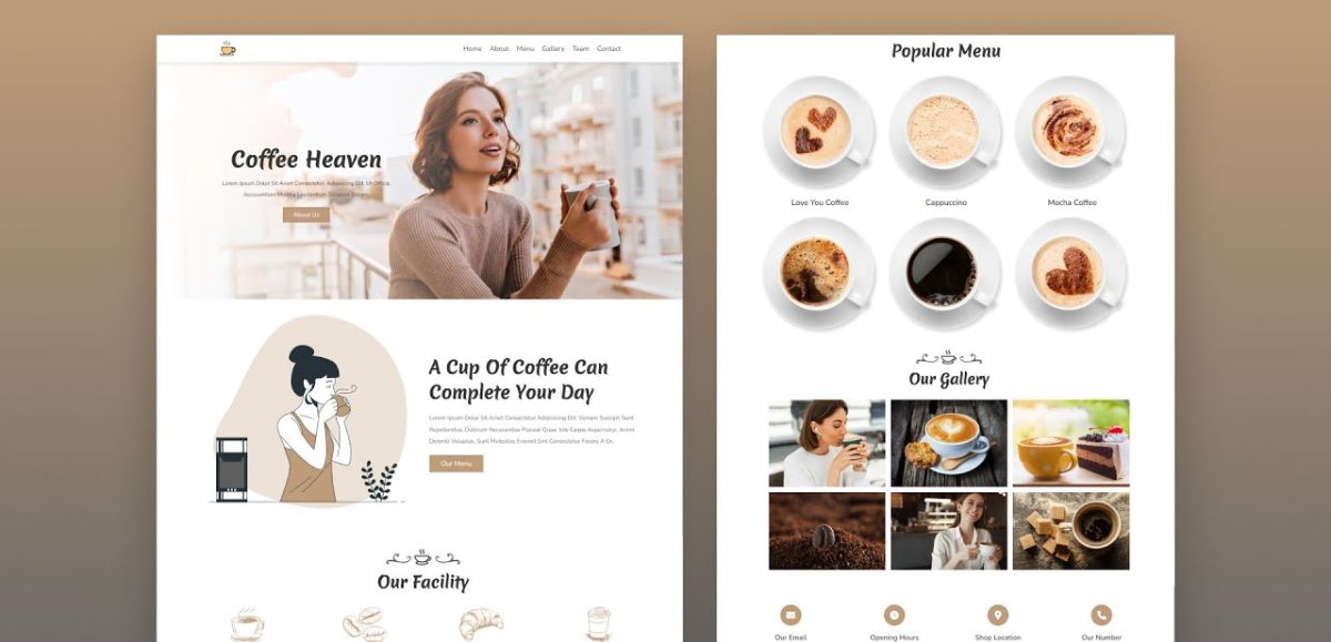 Coffee Shop - Backend [ Source Code ] - Buymeacoffee