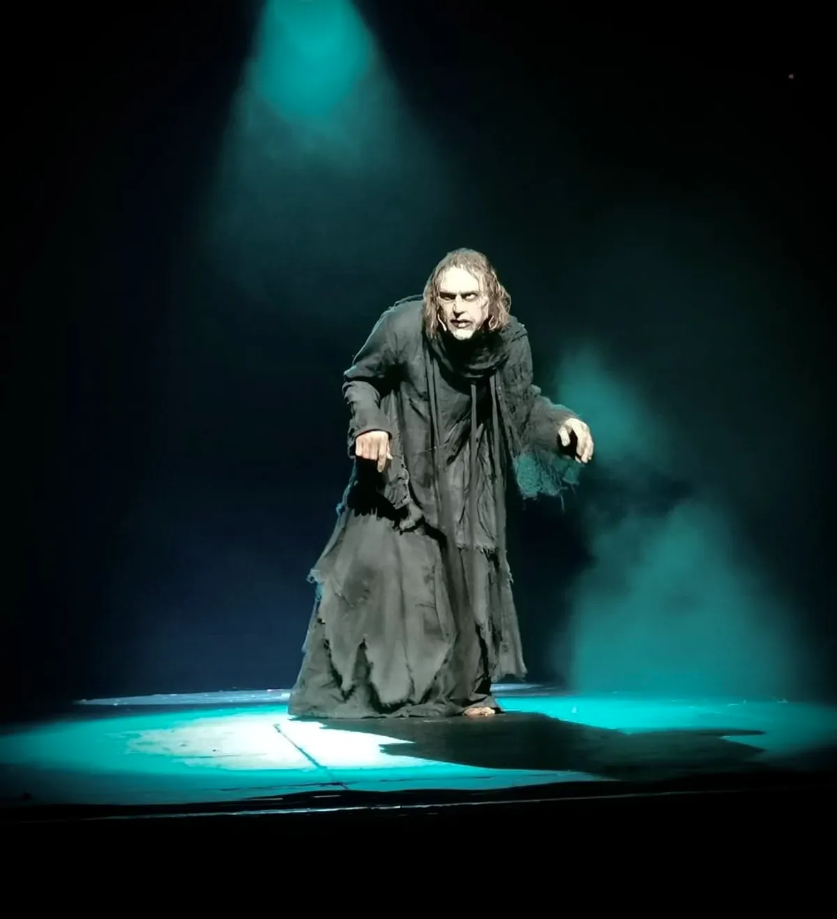 The Witch is an actor, performer on Britains Got Talent ITV. Thames TV.