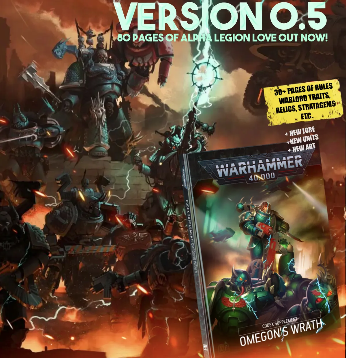 Alpha Legion Codex! — CerxiS