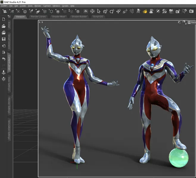 Ultraman AoTeMan for Genesis G8F — Malimali