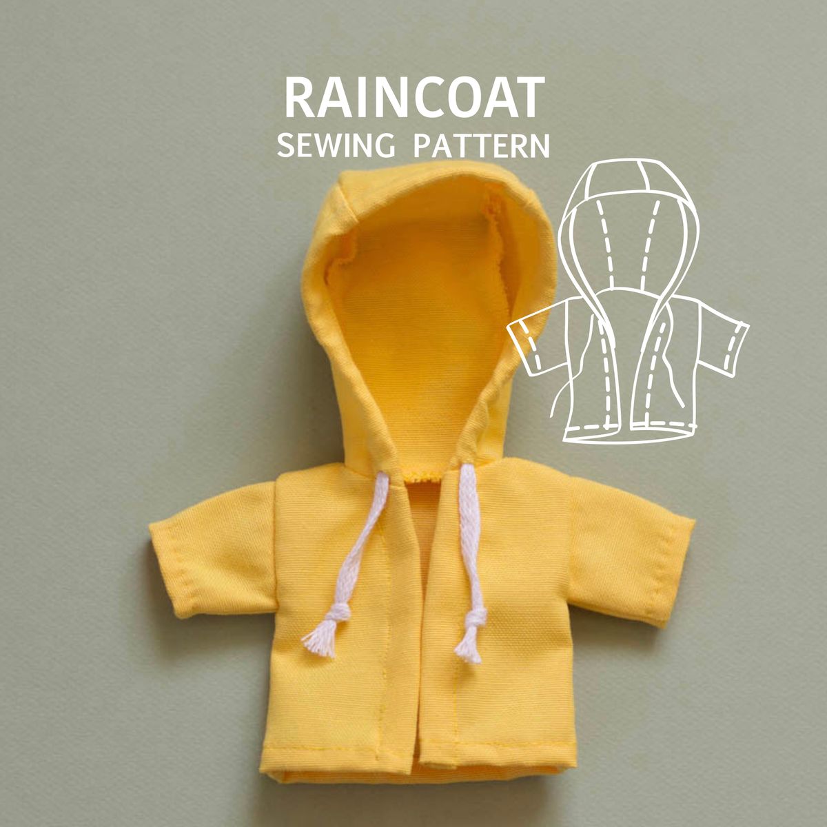Raincoat (Sewing Pattern PDF) - Buymeacoffee