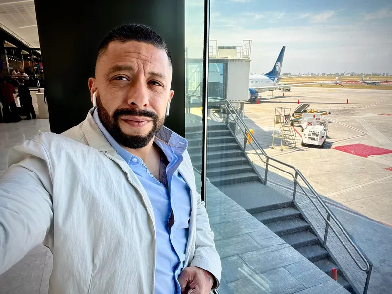 Headed to a new country, a new border — OSCAR BLUE RAMIREZ