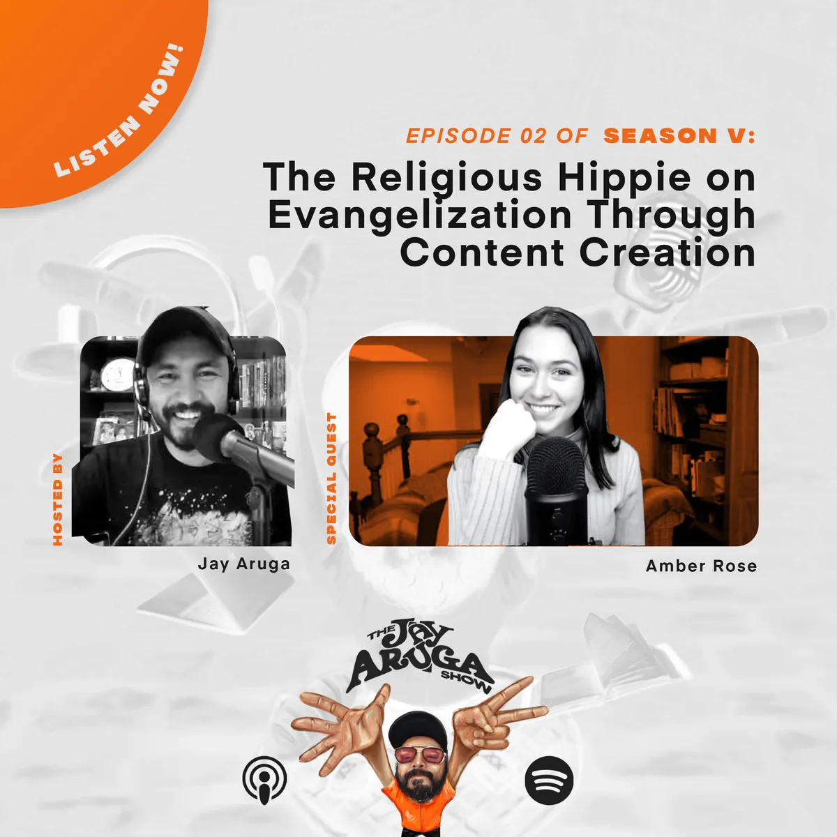 S05 E02: Amber Rose The Religious Hippie on Evangelization Through ...