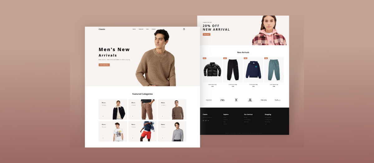 E-commerce Website | Source Code - Buymeacoffee