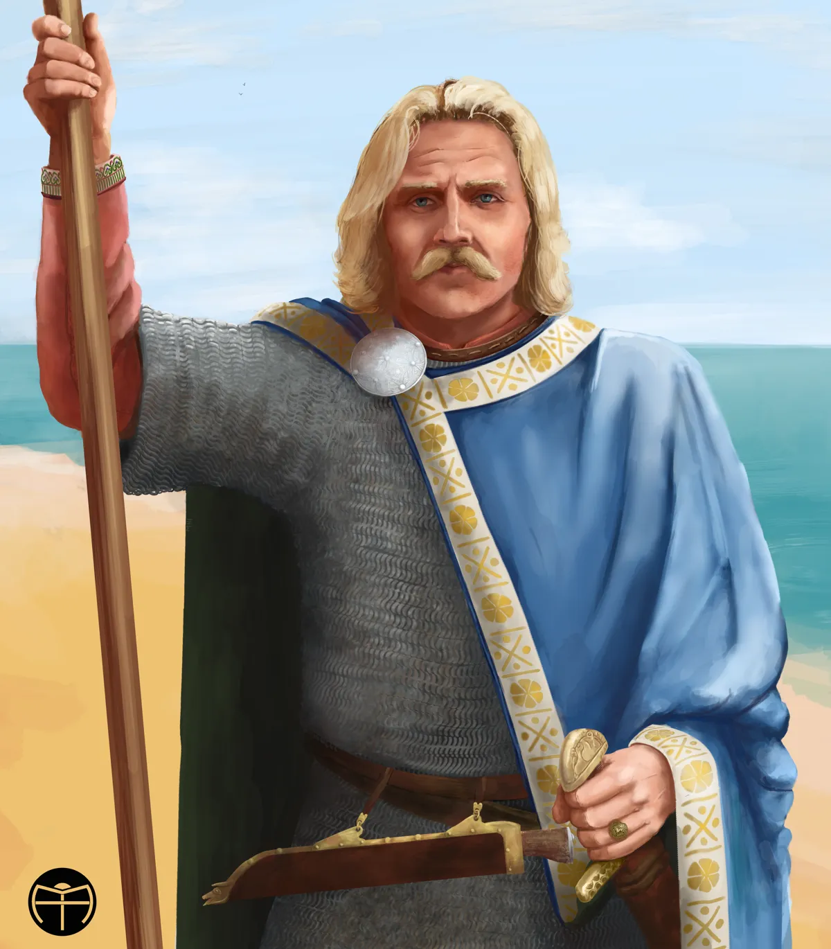 Commission - portrait of Edgar Ætheling — Mhinventory