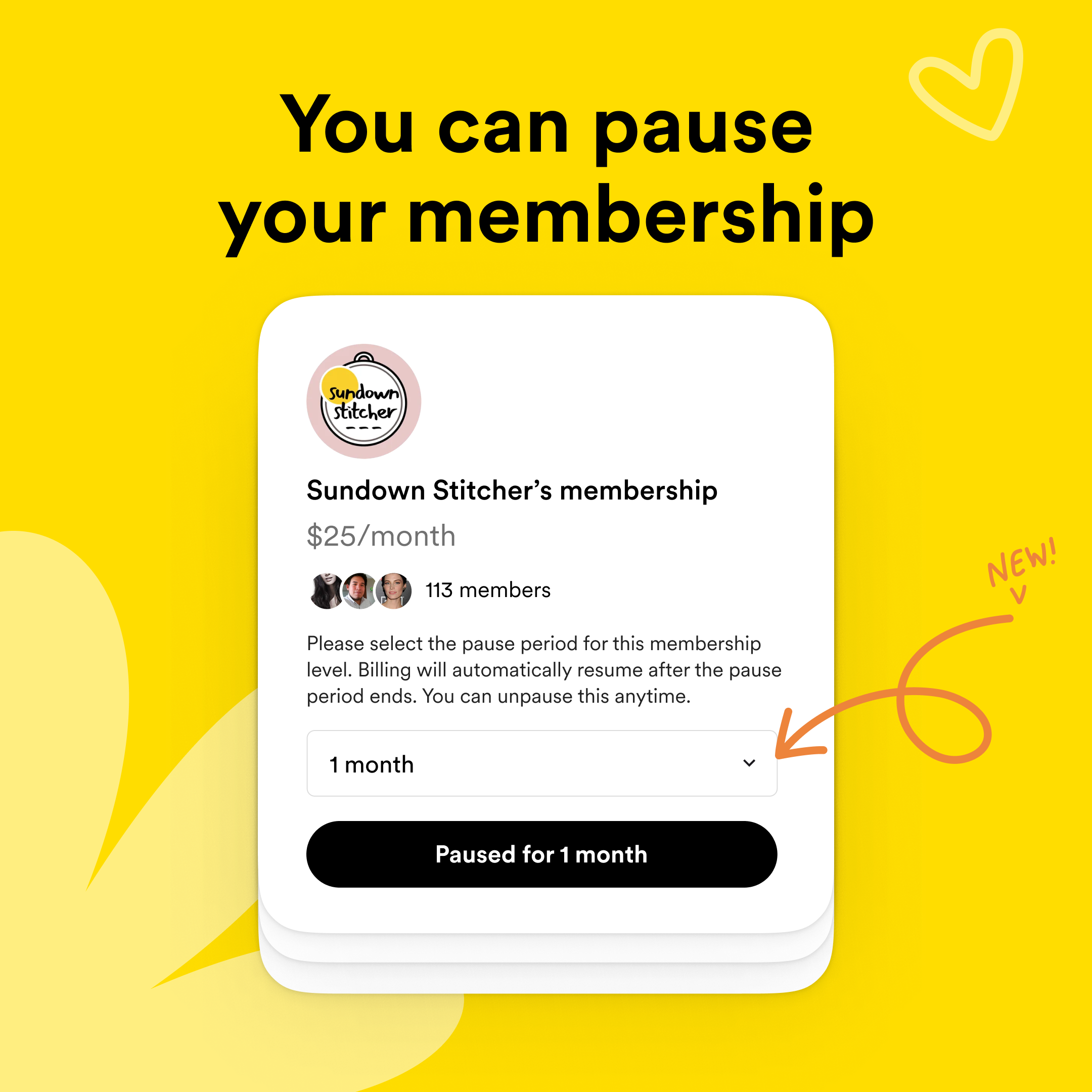 Level Up Your Membership Experience: Take a Pause, Recharge, and Return Stronger! — Buy Me a ...