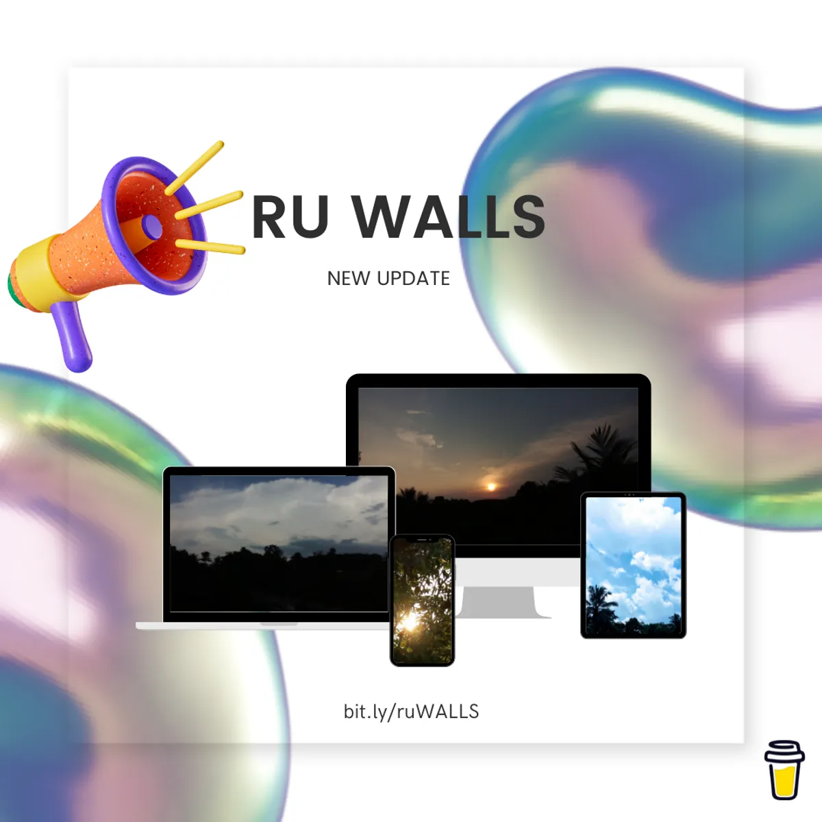 Ru - walls update !Added 20 nature wallpapers 😍Get it now ! And become ...