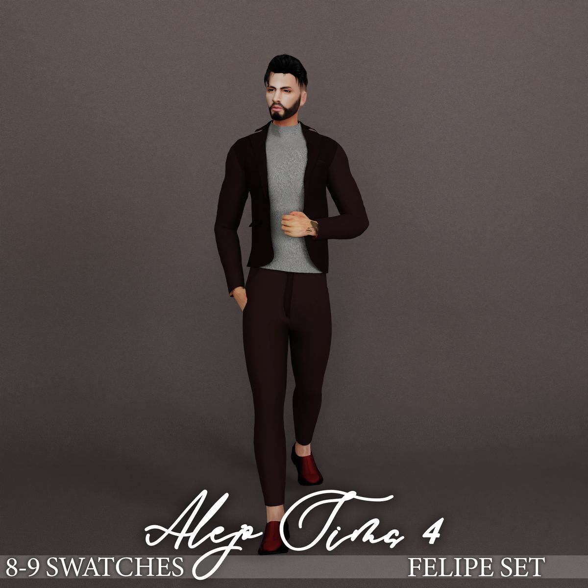 Felipe set — Alejo Sims 4 - Buymeacoffee