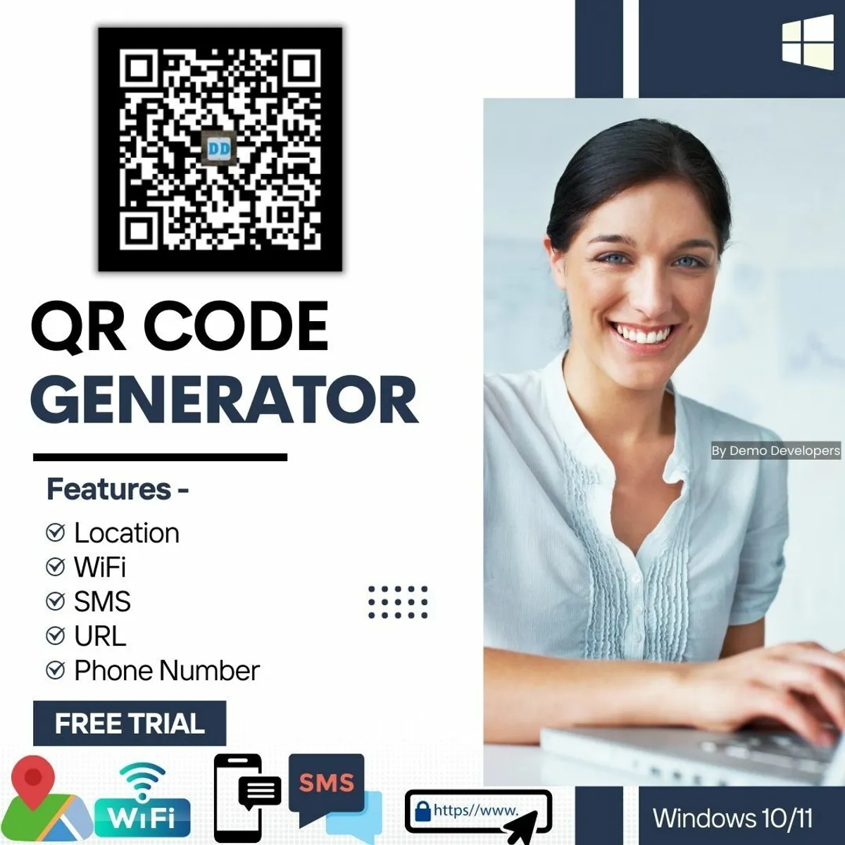 Create And Generate QR Codes Easily With Our QR Code Generator App