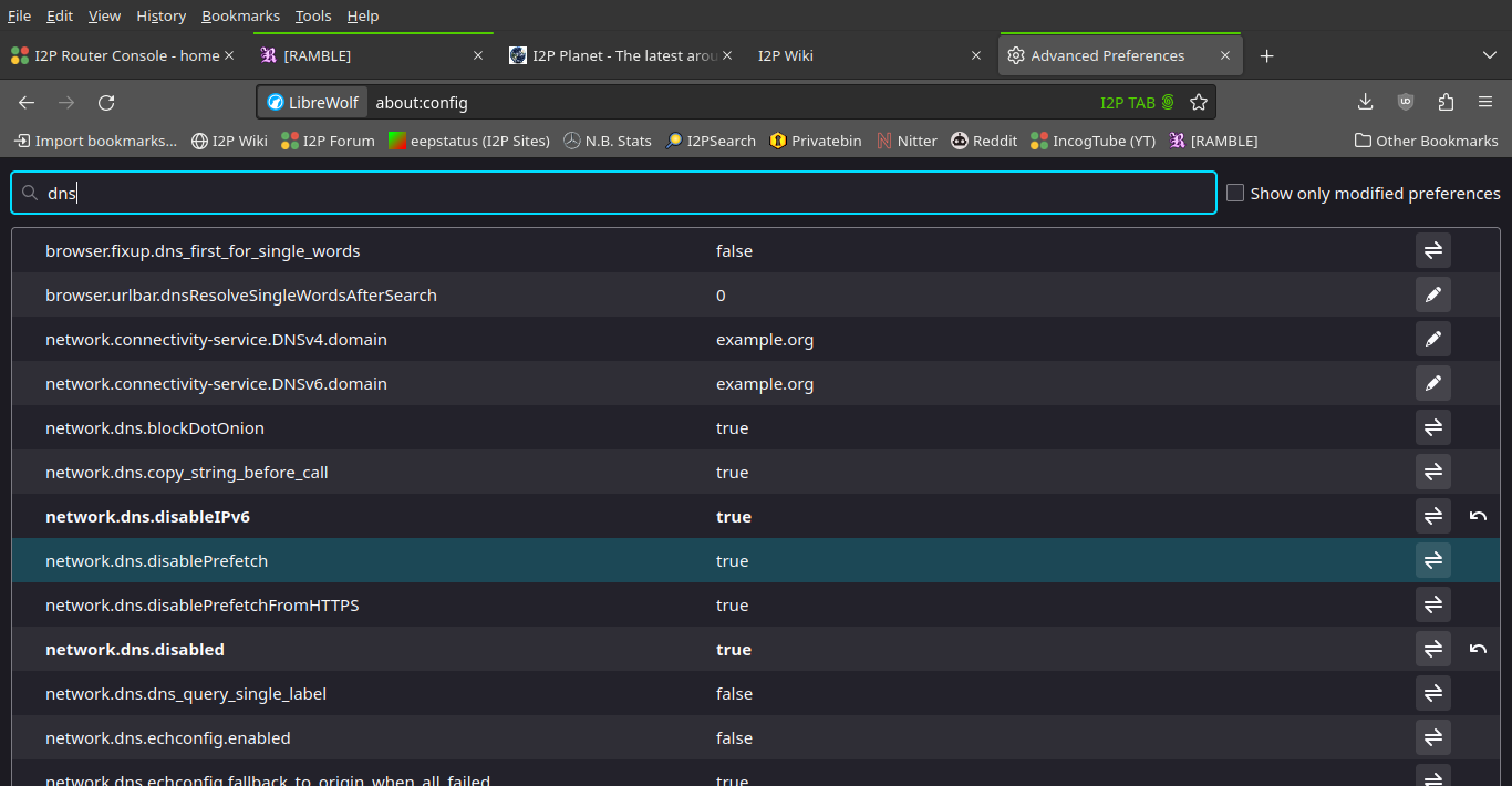 Private Web Browser Profile - Using About:Config (Firefox / Librewolf ...
