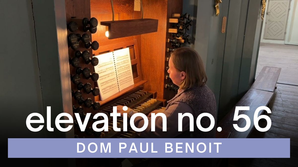 DOM PAUL BENOIT - Elevation No. 56 in G Minor | VU St. John's church — Secrets of Organ Playing ...