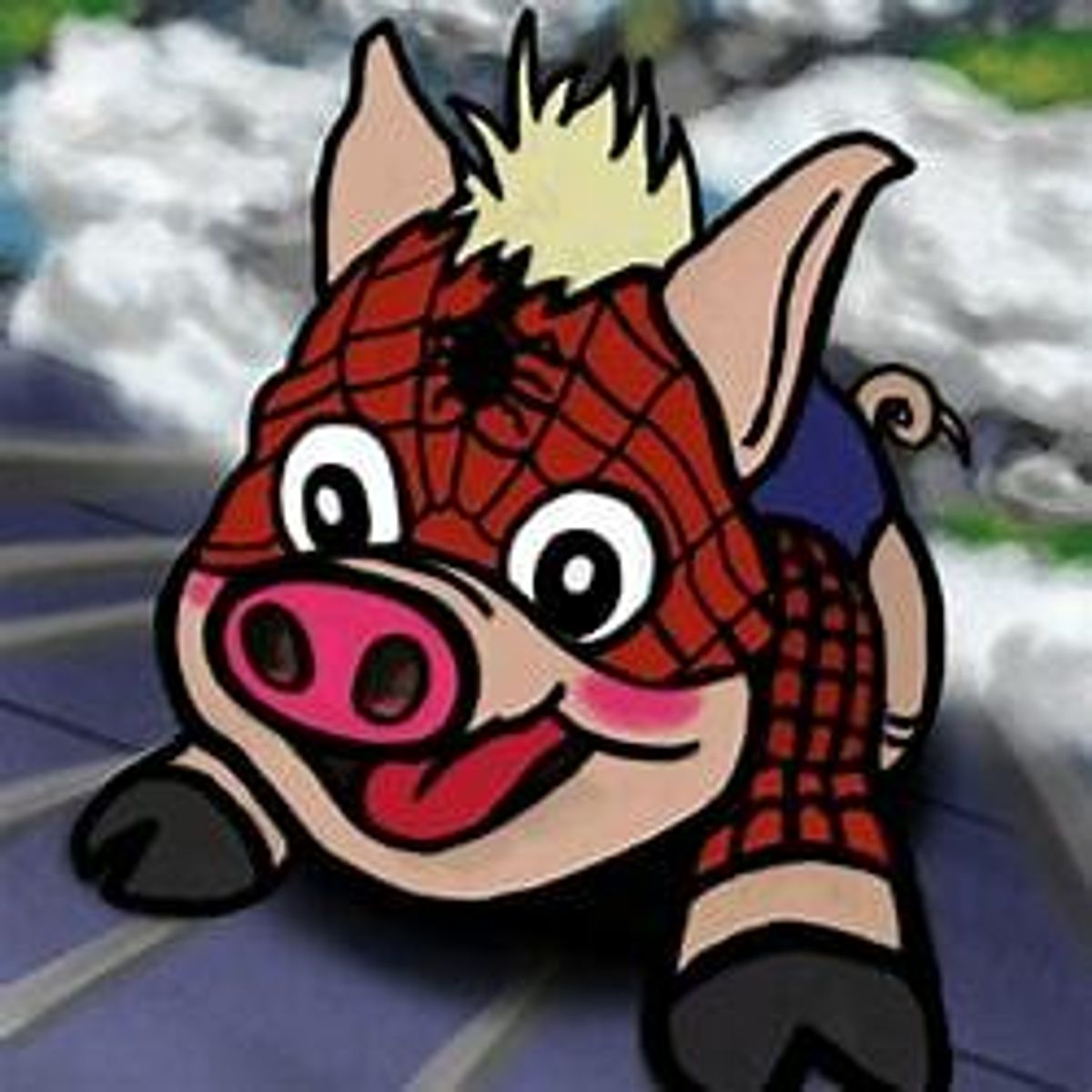 pigs palace — Spider pig - Buymeacoffee