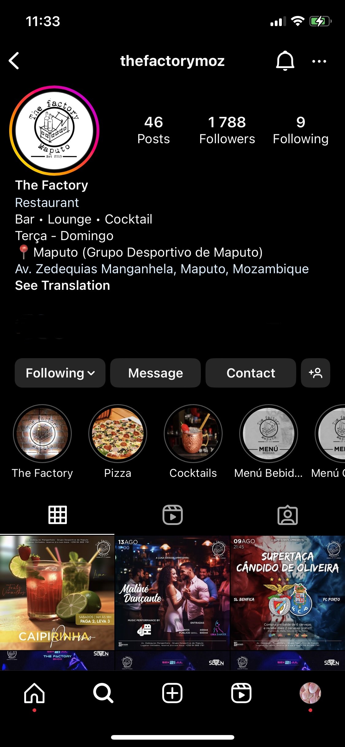 Melhores Restaurantes e Bares das Cidades de Maputo e Matola: Chilled ...