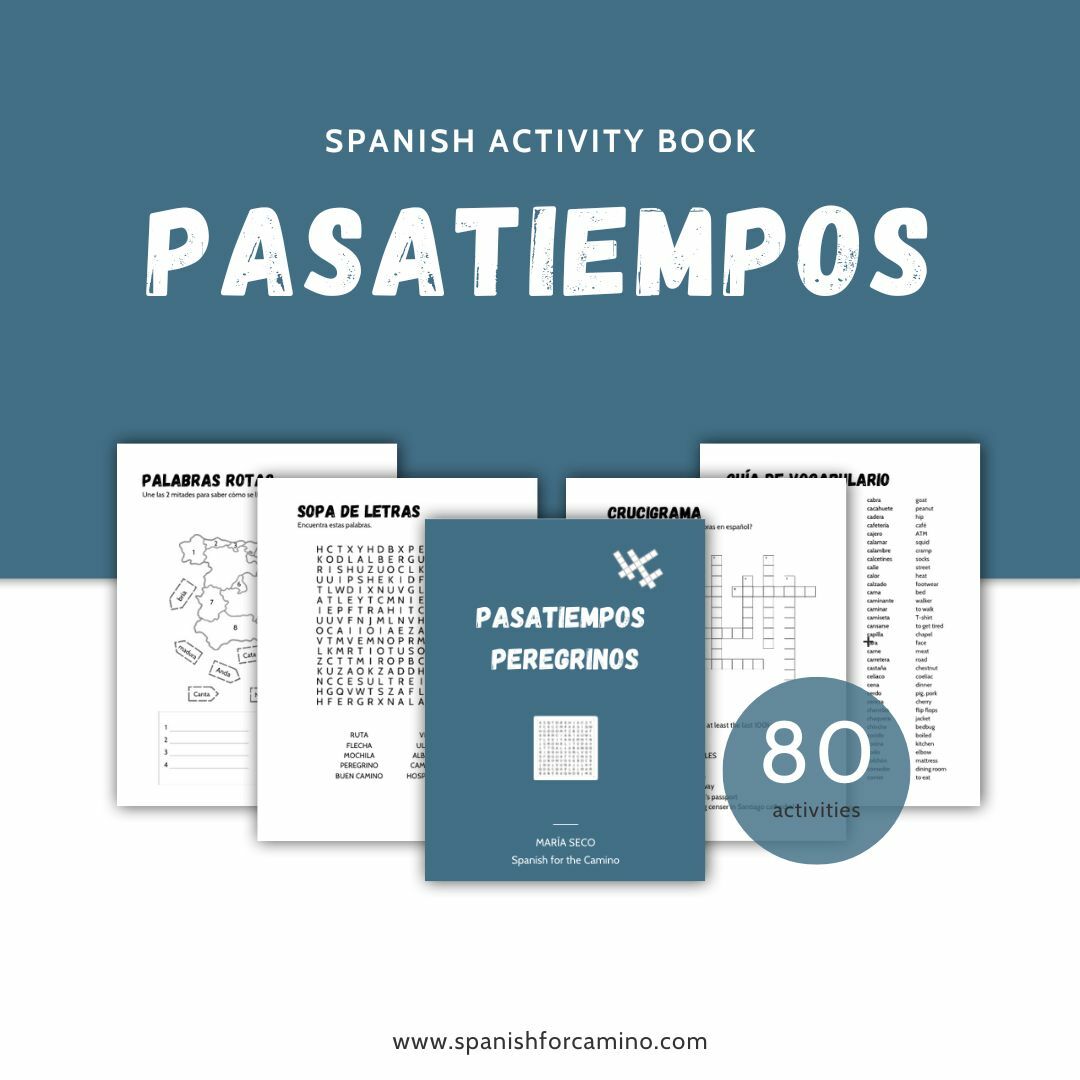 Spanish activity book — Spanish for the Camino - Buymeacoffee