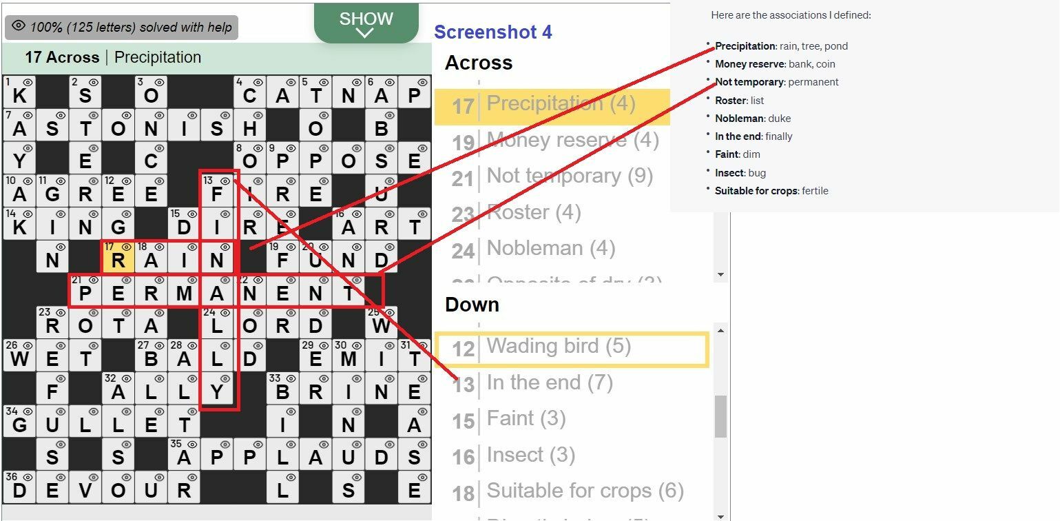 Have ChatGPT solve your crossword puzzle — Kim Steffensen - Buymeacoffee Have ChatGPT solve your crossword puzzle — Kim Steffensen - Buymeacoffee