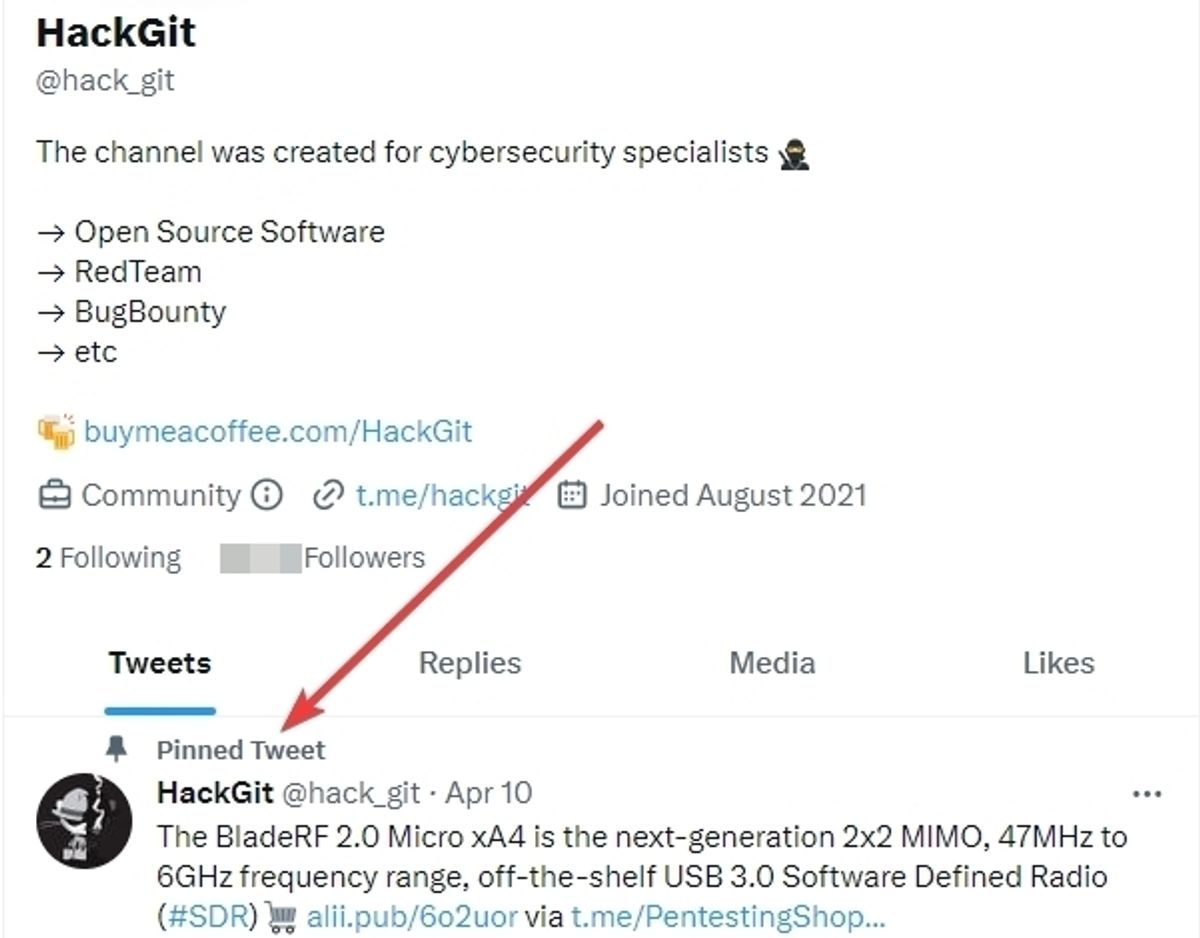 Bonuses for sponsors on our Twitter feed — HackGit - Buymeacoffee Bonuses for sponsors on our Twitter feed — HackGit - Buymeacoffee
