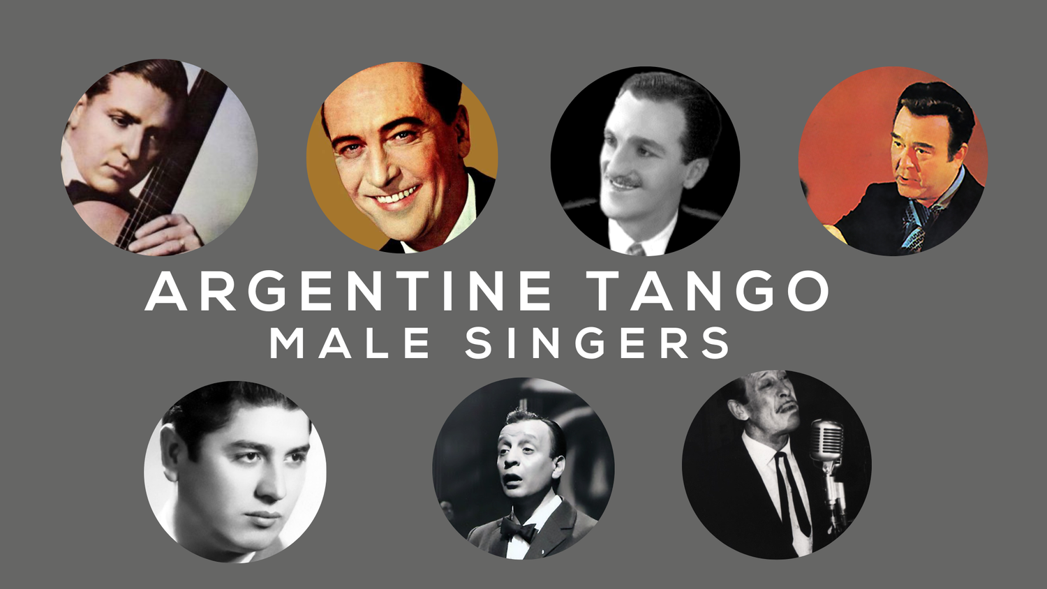 DANCING TO VOICE: EVOLUTION OF TANGO SINGERS — Anita and Hernan ...