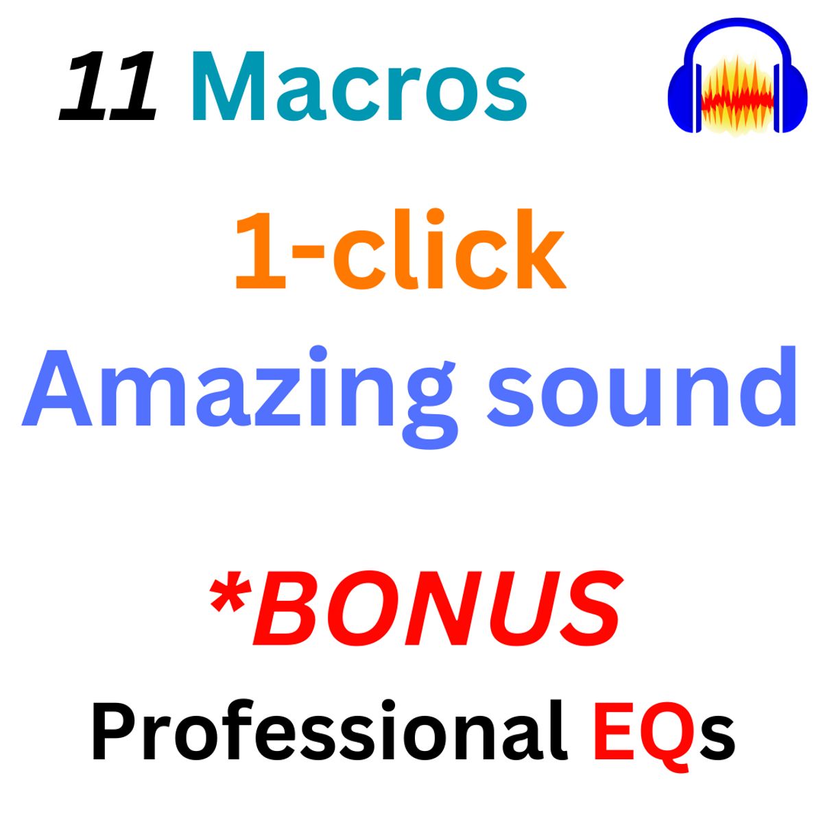 What does 11 macros do? — Master Editor - Buymeacoffee