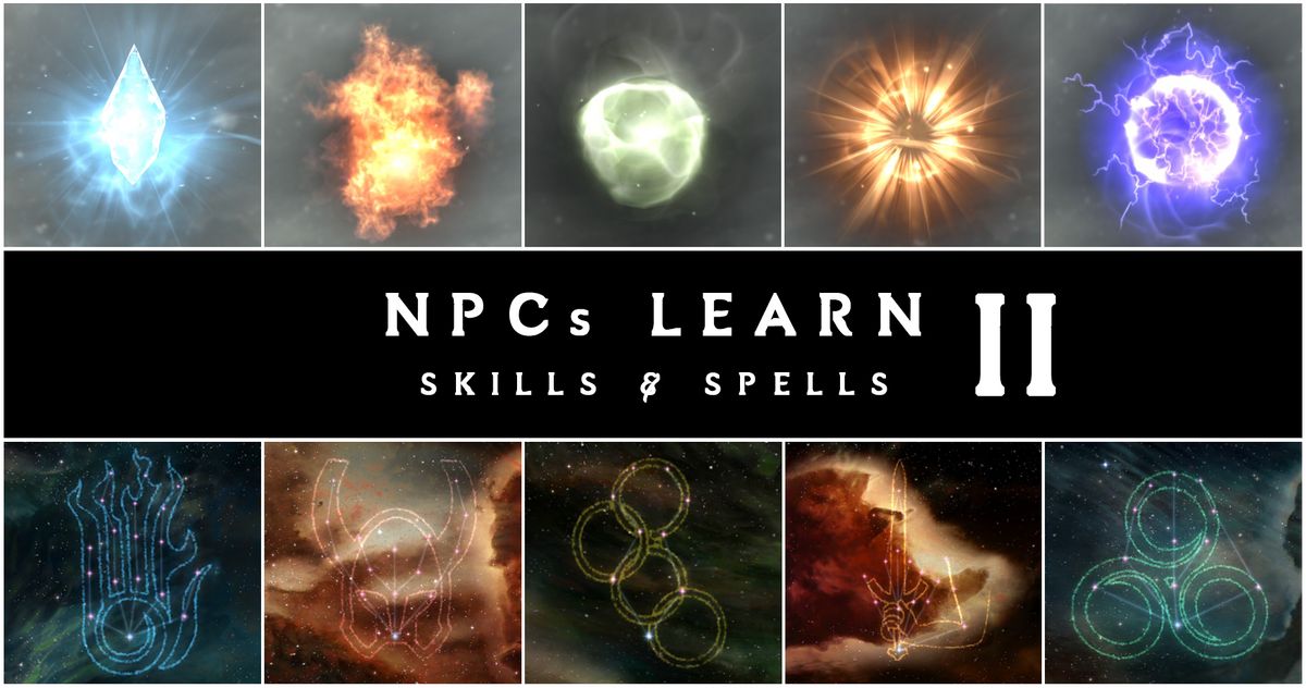 NPCs Learn Skills & Spells II — Arkhlus - Buymeacoffee