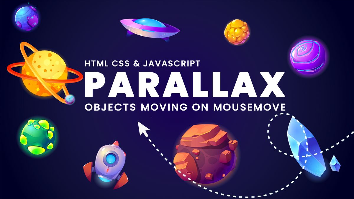 Awesome Parallax Mousemove Effect | Moving Background Objects On ...
