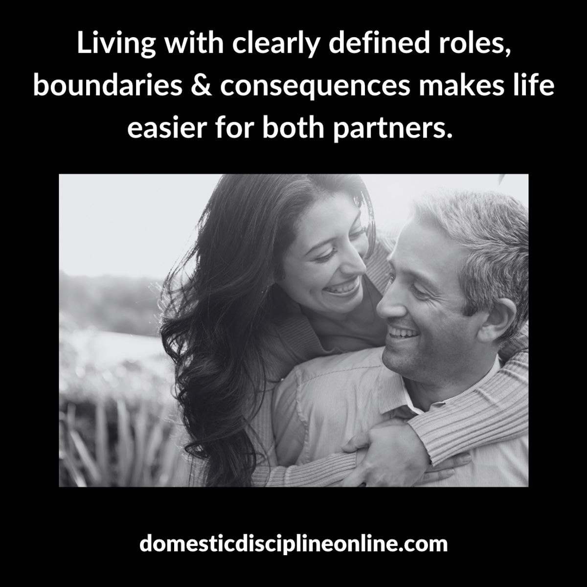 Living with clearly defined roles, boundaries — Dominic Masters ...
