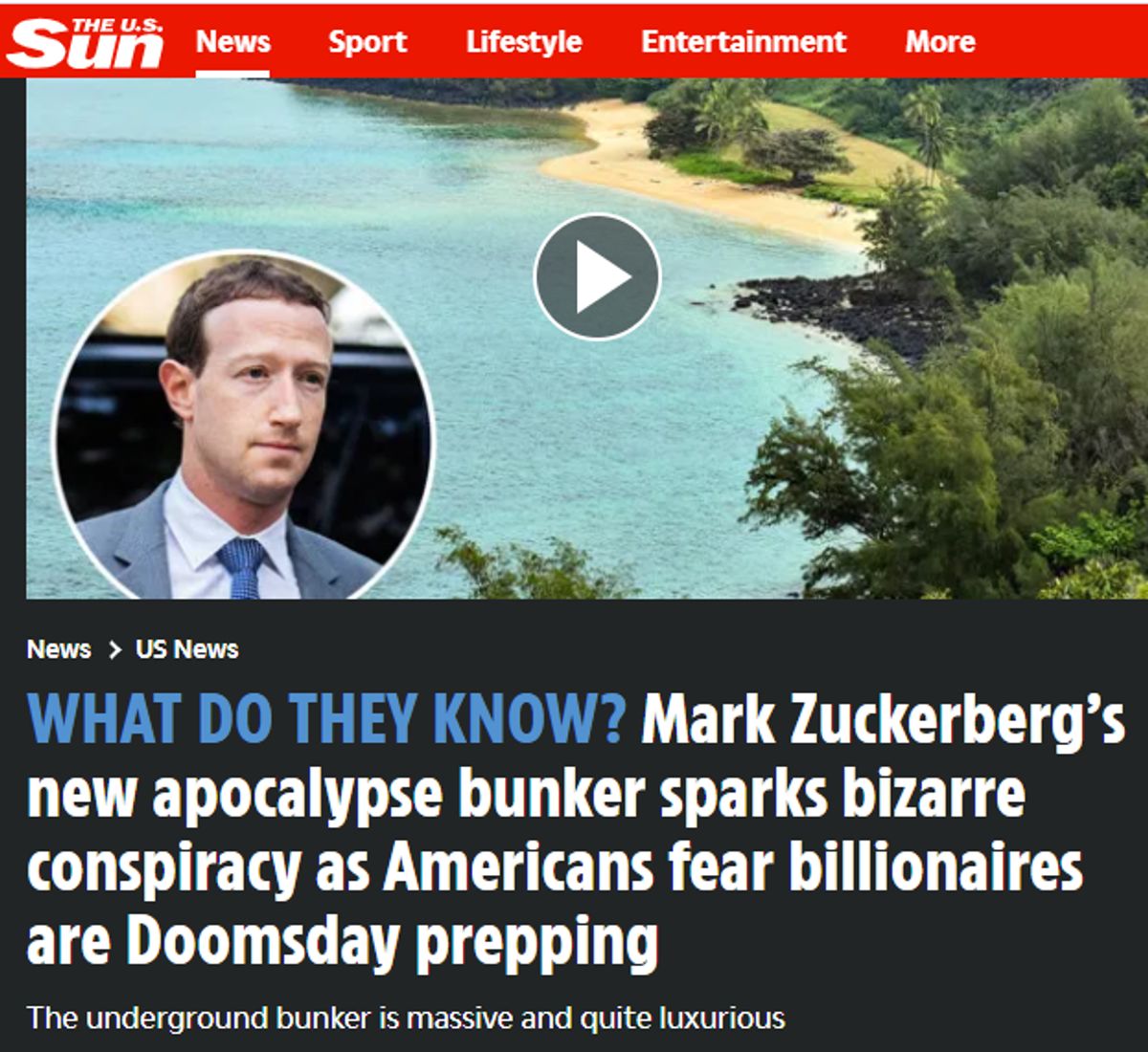 Tech CEO Building Giant Bunker: What is he so Afraid of? — FutureKron - Buymeacoffee