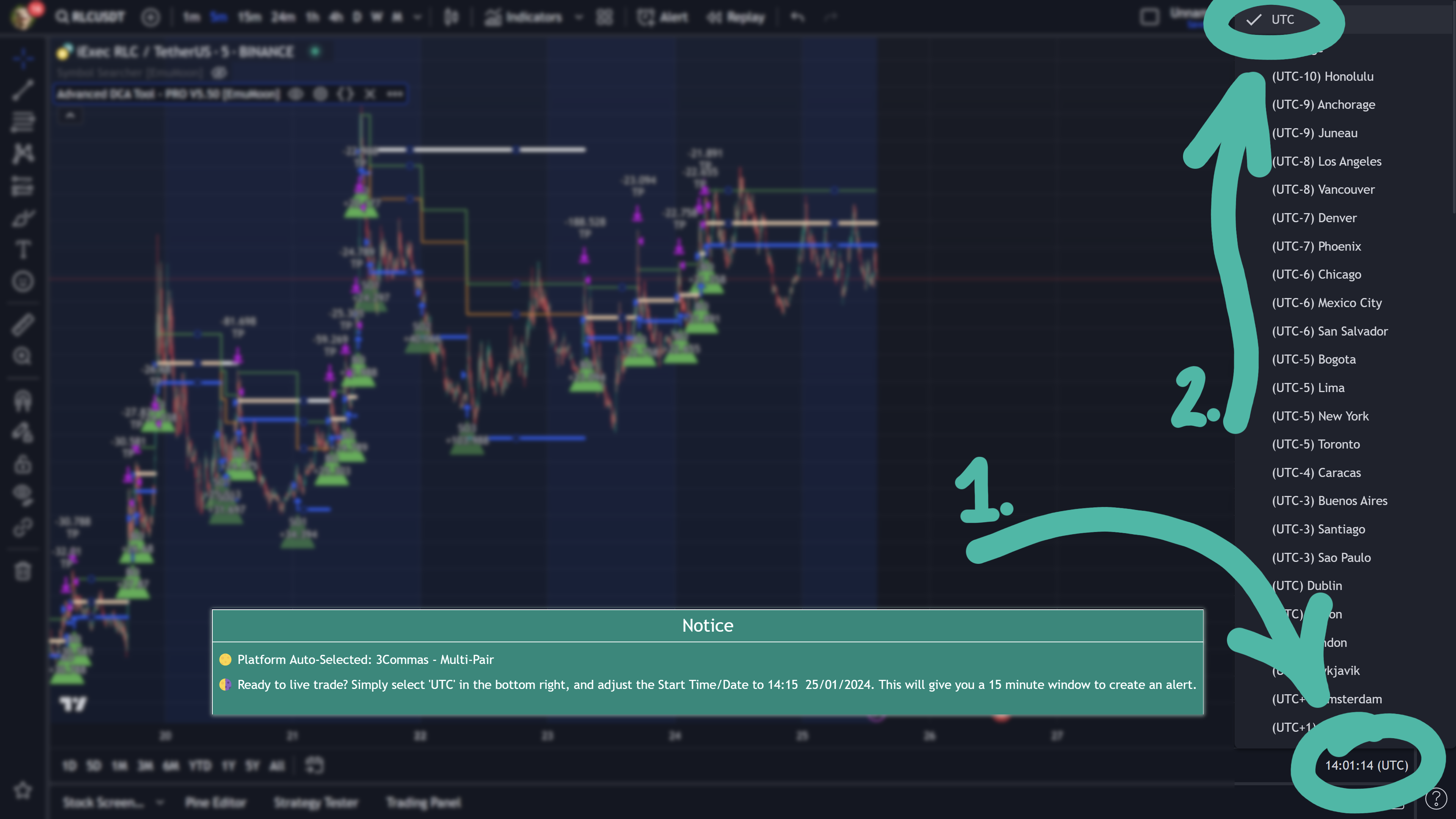 Step-By-Step Tutorial - 3Commas — EmuMoon - Buymeacoffee