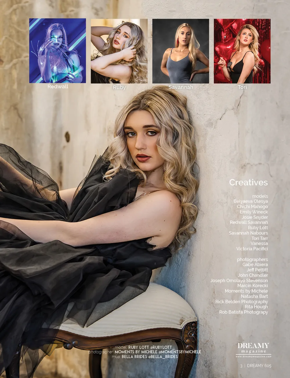 DREAMY #605 tearsheets - released — DREAMY Magazine - Buymeacoffee