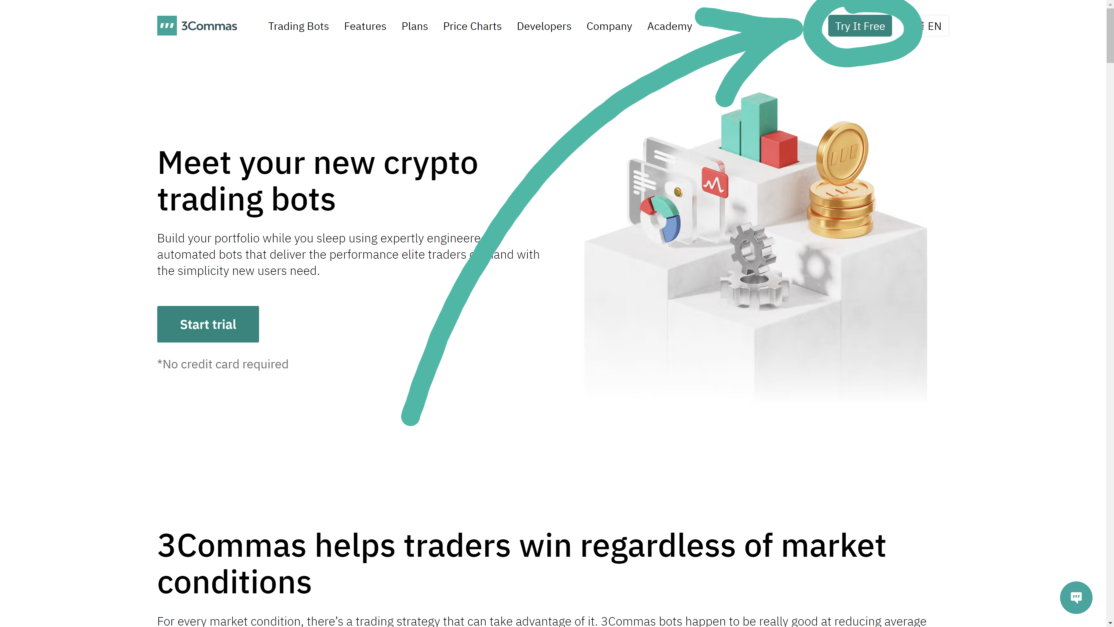 Step-By-Step Tutorial - 3Commas — EmuMoon - Buymeacoffee