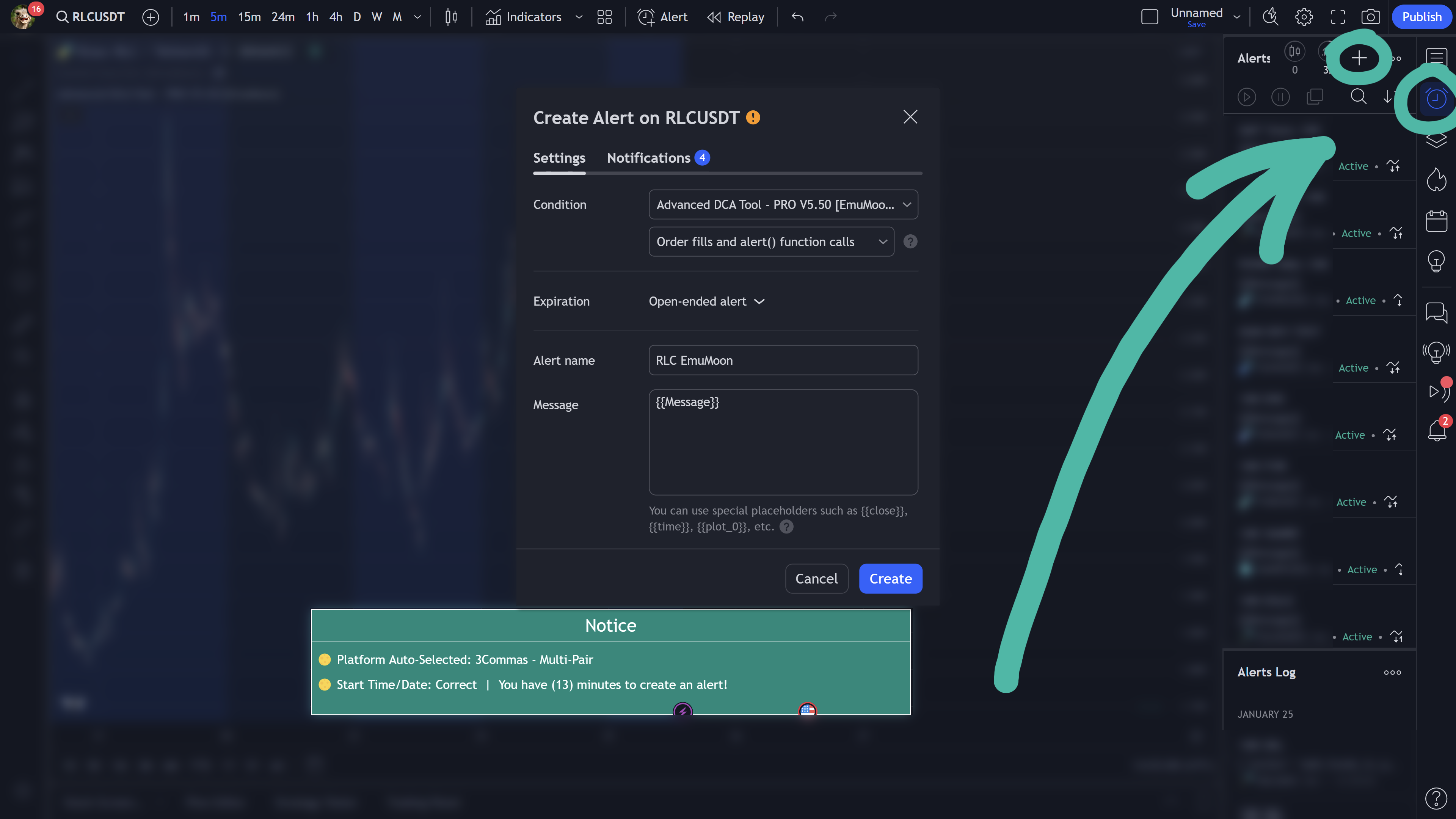 Step-By-Step Tutorial - 3Commas — EmuMoon - Buymeacoffee