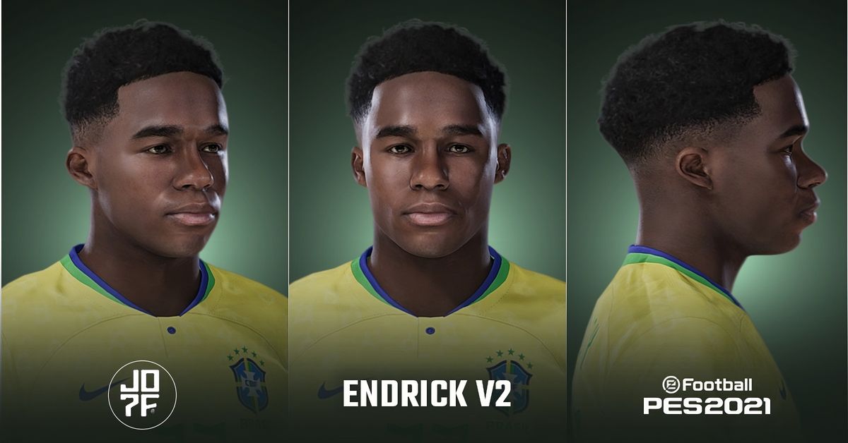 Endrick V2 - PES 2021 (PC MOD) is now available! — Jo7 Facemaker - Buymeacoffee
