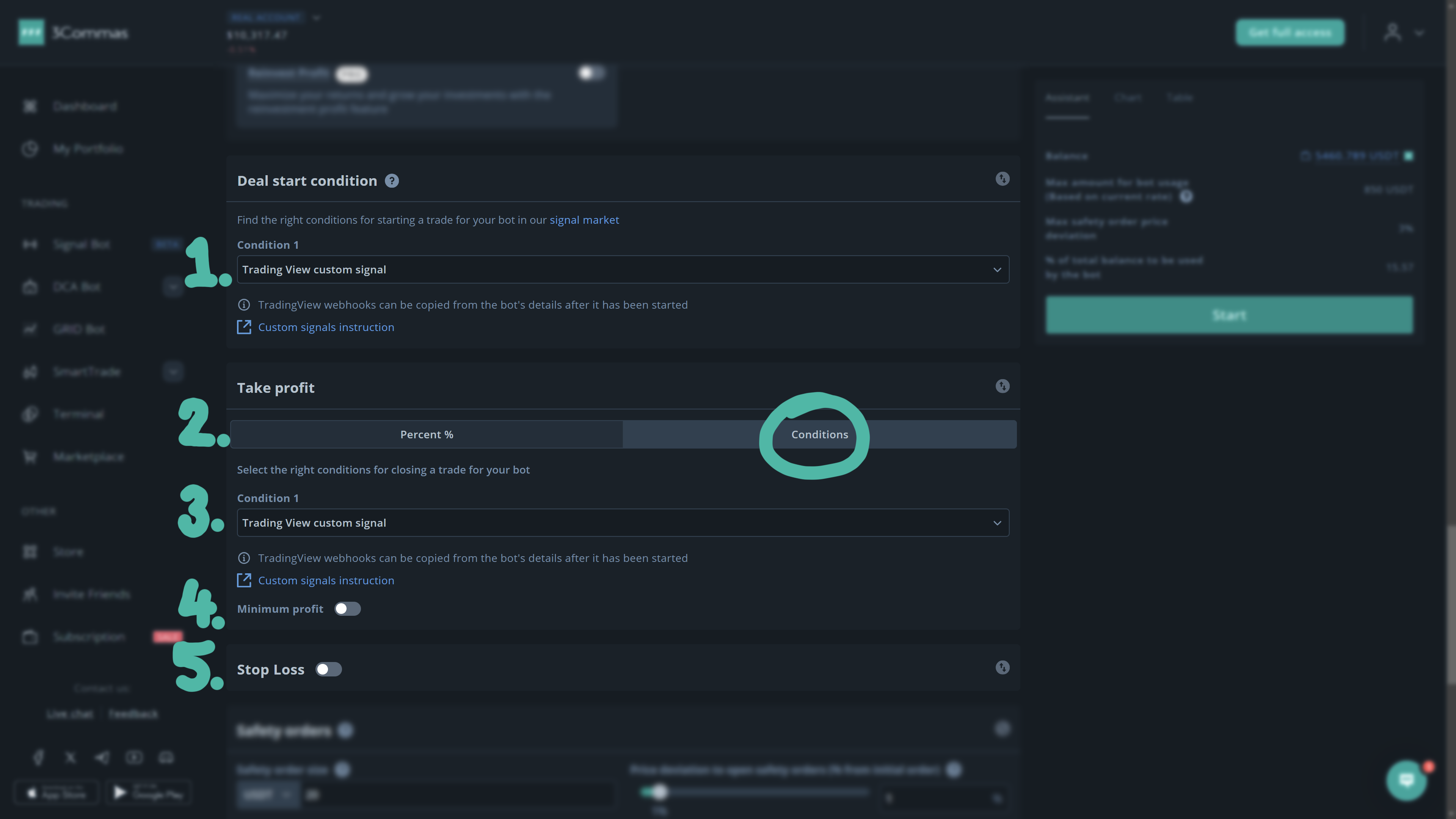Step-By-Step Tutorial - 3Commas — EmuMoon - Buymeacoffee